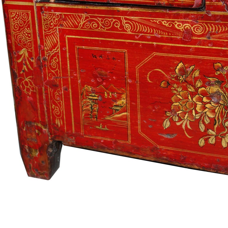 Dongbei Red Wedding Sideboard at 1stDibs