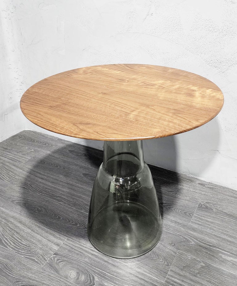 Donghia Beaker Venetian Glass End Table For Sale at 1stDibs