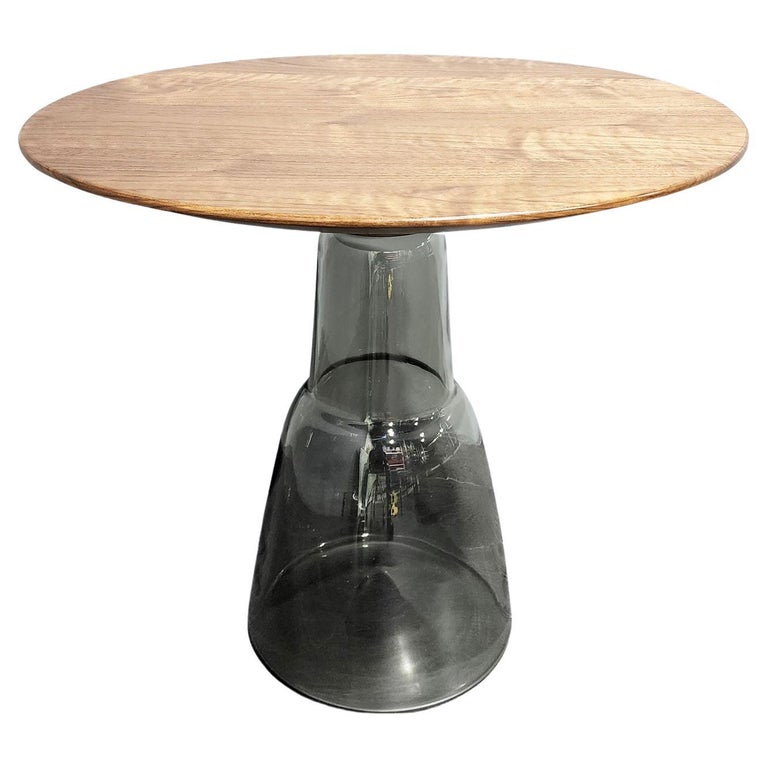 Donghia Beaker Venetian Glass End Table For Sale at 1stDibs