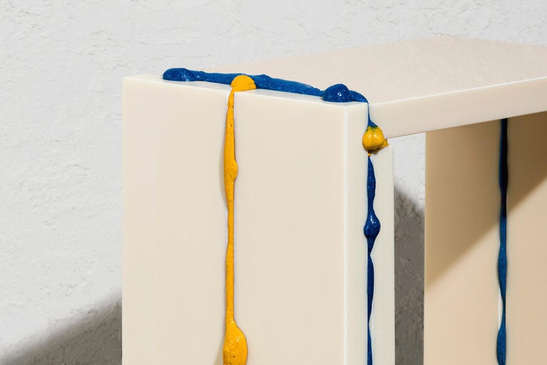 Donghoon Shon Contemporary Side Table from "BSP" Series Plastic and ...