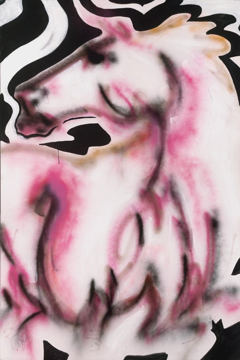 Donna Bernstein - CAROUSEL IN PINK For Sale at 1stDibs