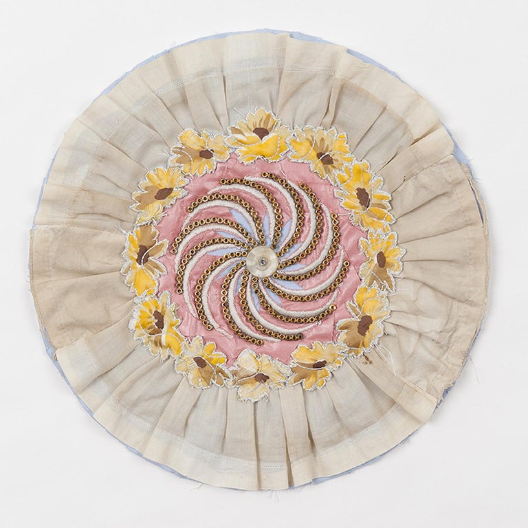 Donna Sharrett - In The Sun, 2011, Fabric, guitar-string ball-ends ...