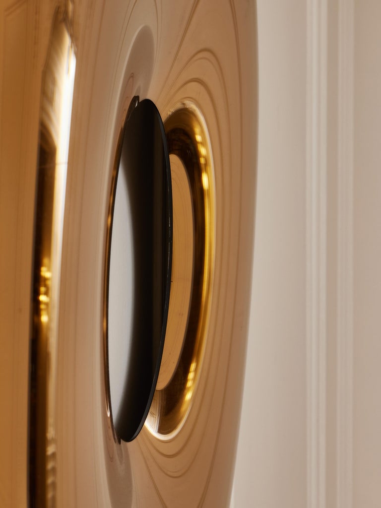 "Donut" convex mirror For Sale at 1stDibs