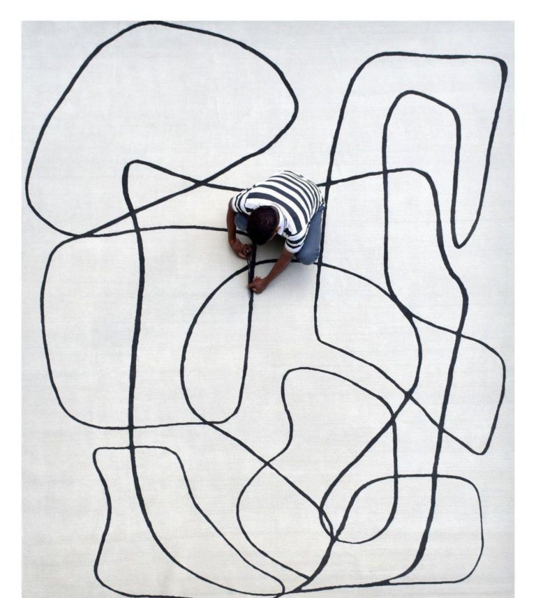 Doodle Small Rug by Art and Loom For Sale at 1stDibs