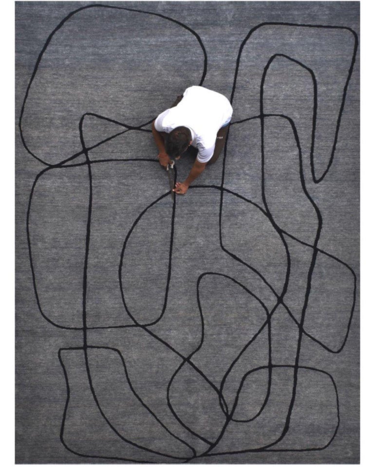 Doodle Small Rug by Art and Loom For Sale at 1stDibs