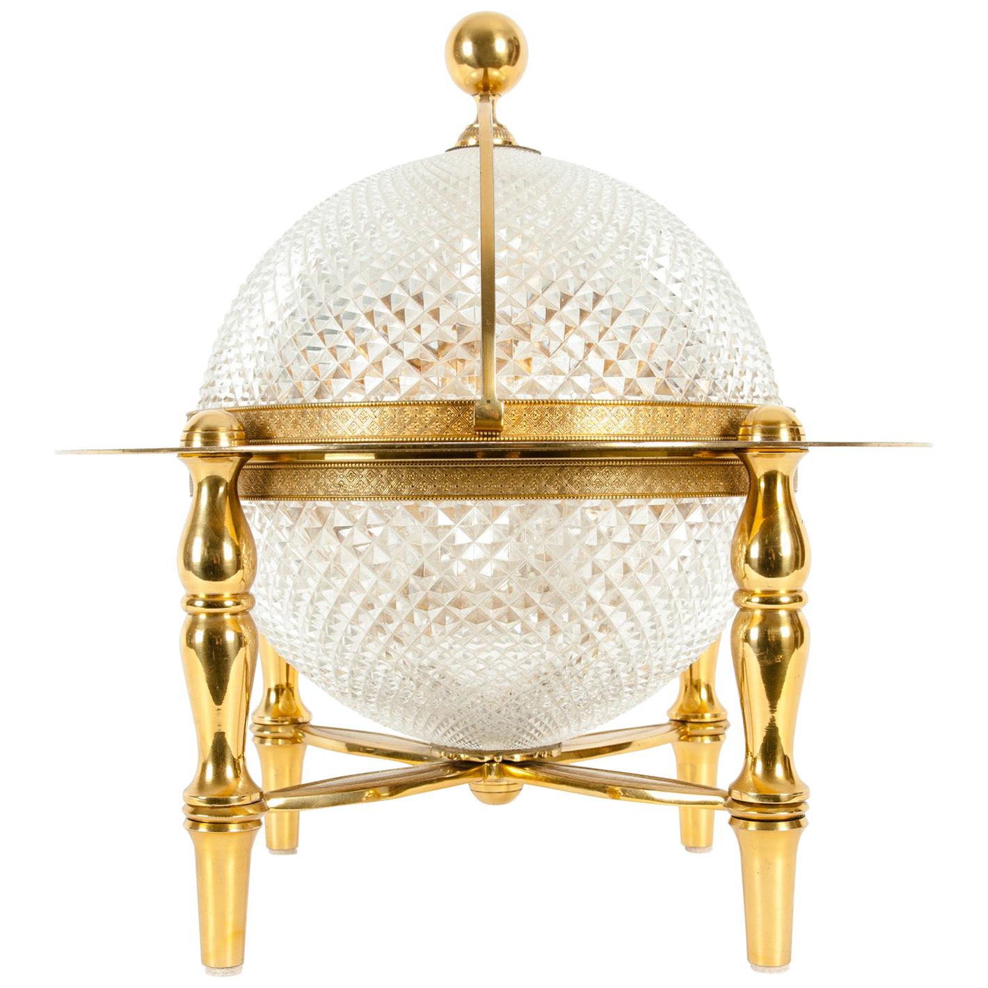 Vintage French Cut Crystal Whiskey Cave at 1stDibs