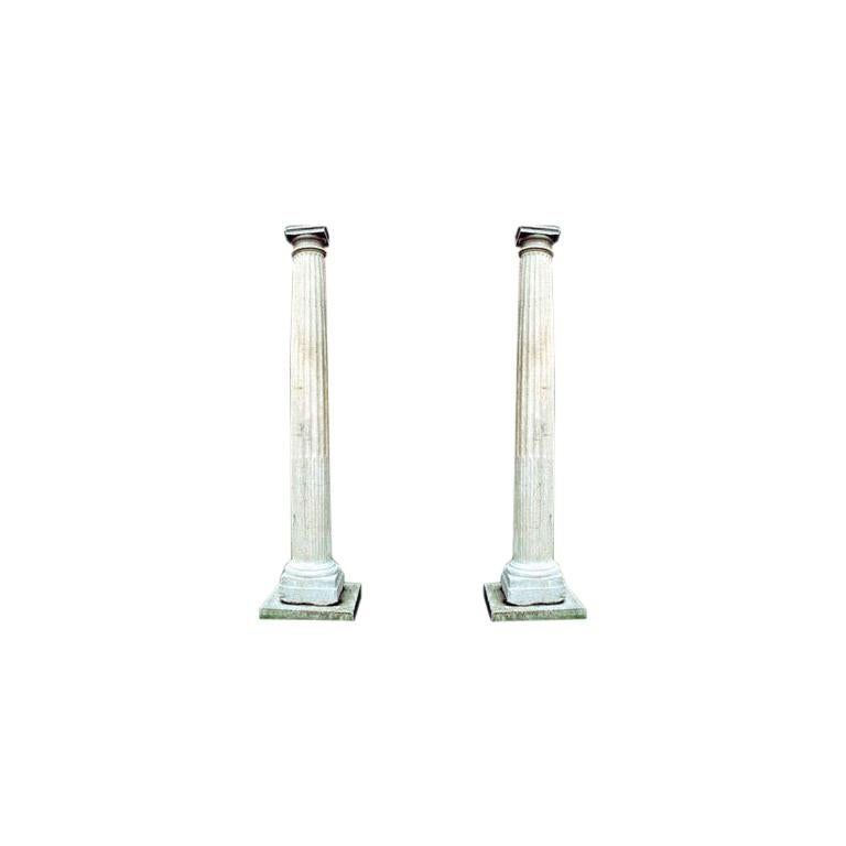 Doric Limestone Columns For Sale at 1stDibs