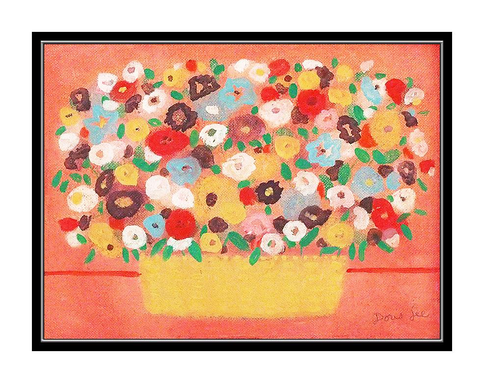 Doris Emrick Lee - Doris Emerick Lee Oil Painting on Board Original ...