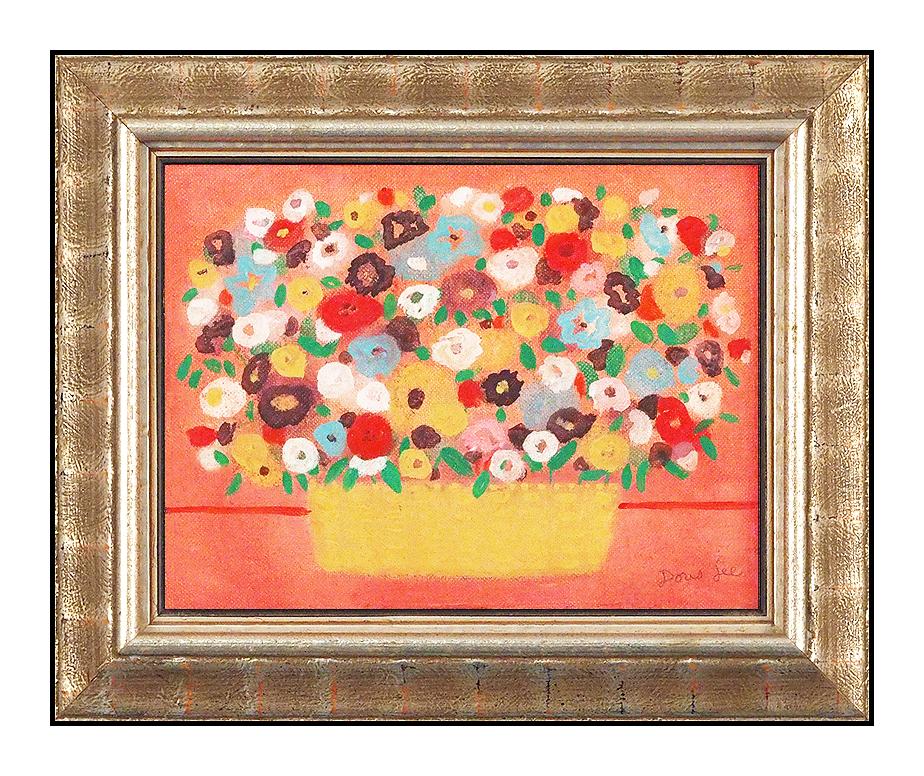 Doris Emrick Lee - Doris Emerick Lee Oil Painting on Board Original ...