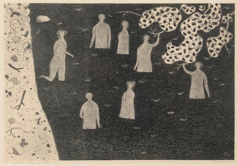 Doris Emrick Lee - Bathers at 1stDibs | doris lee prints