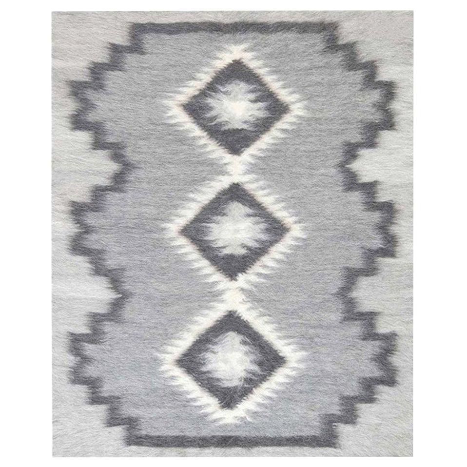 Navy Blue Contemporary Genuine Large European Cowhide Hair Rug at 1stDibs