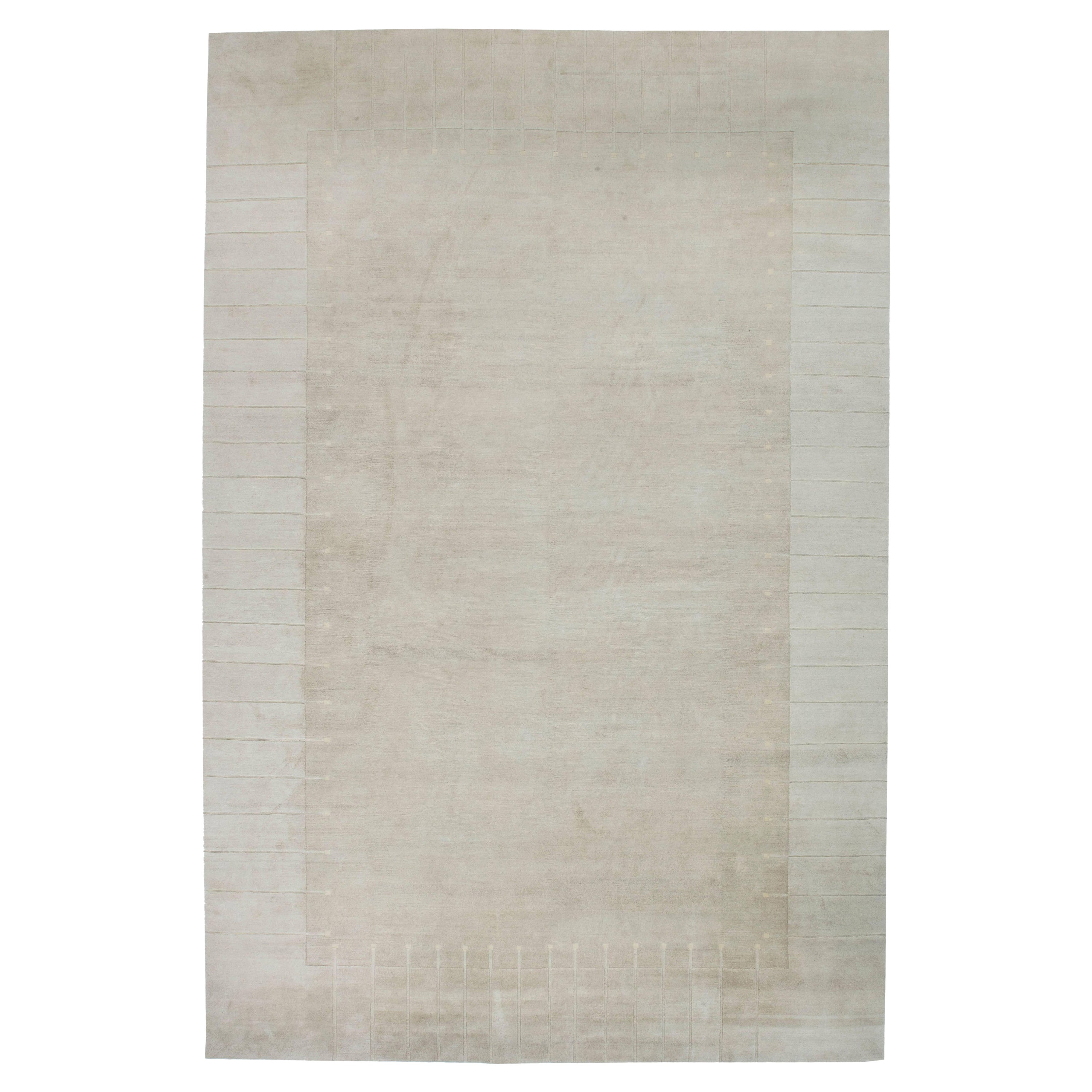 English Art Deco Carpet, signed Frank Brangwyn at 1stDibs