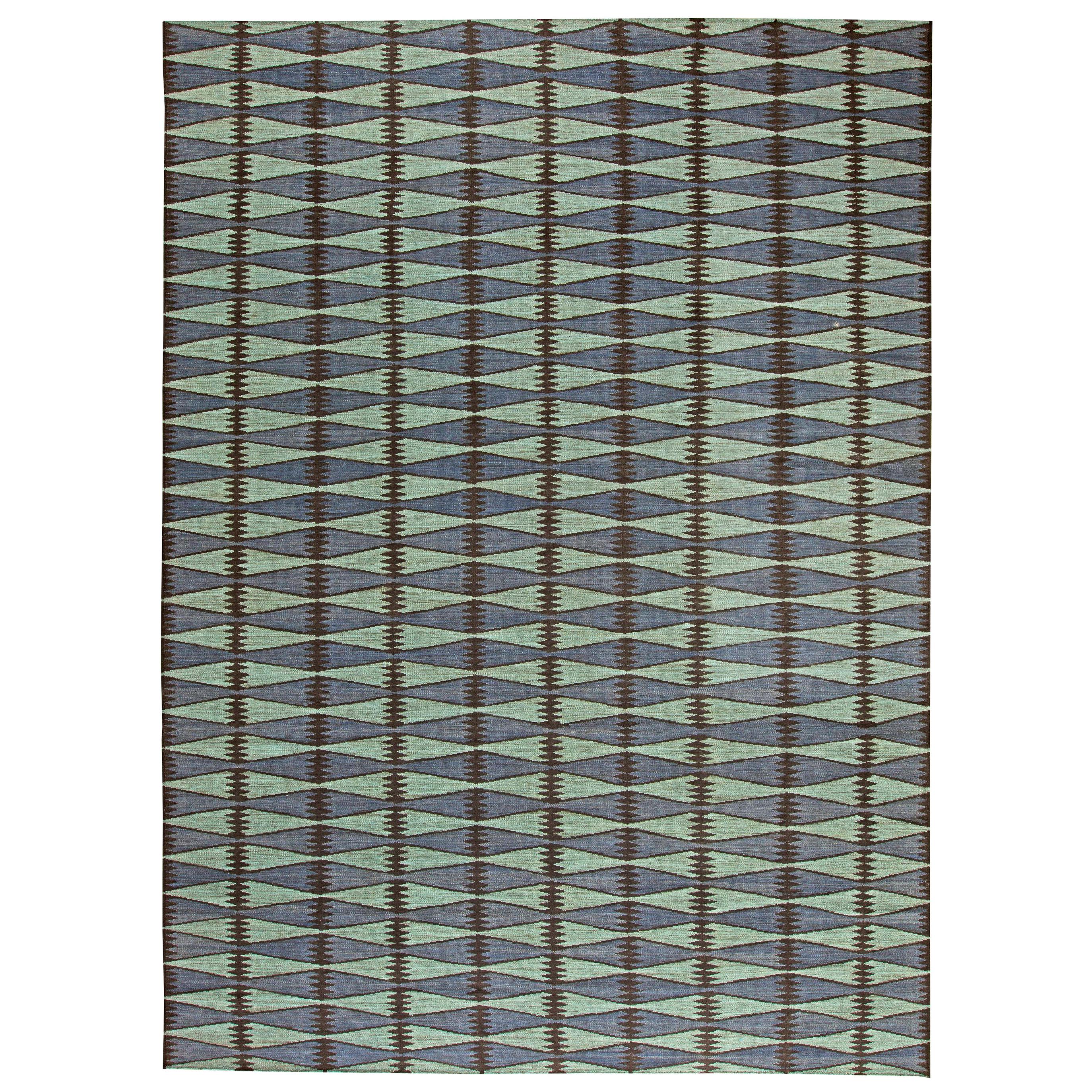 Contemporary Swedish Design Flat-Weave Rug by Doris Leslie Blau For ...