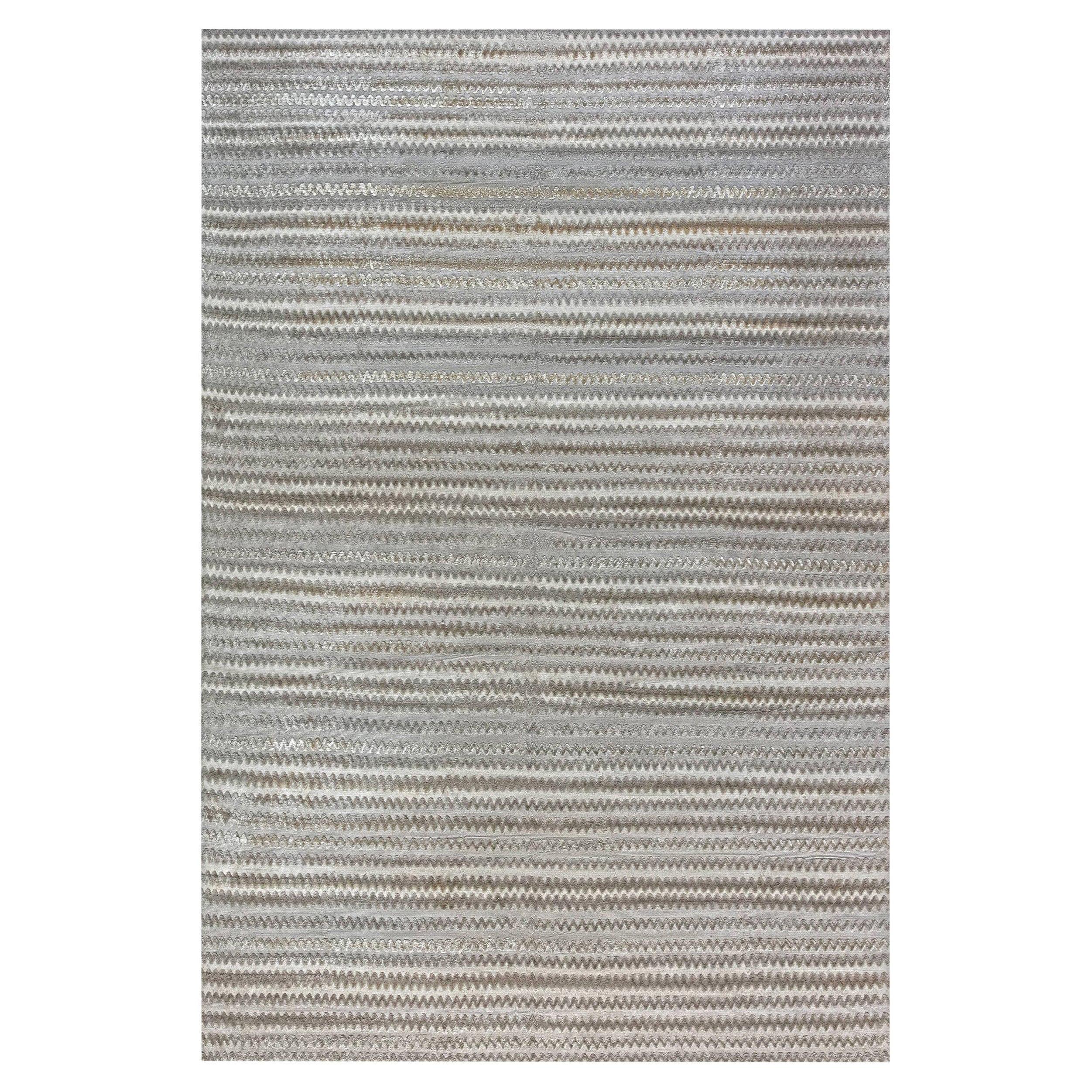 Customizable Ben Soleimani Silk Marca Rug– Handwoven Sheen Soft Dark ...