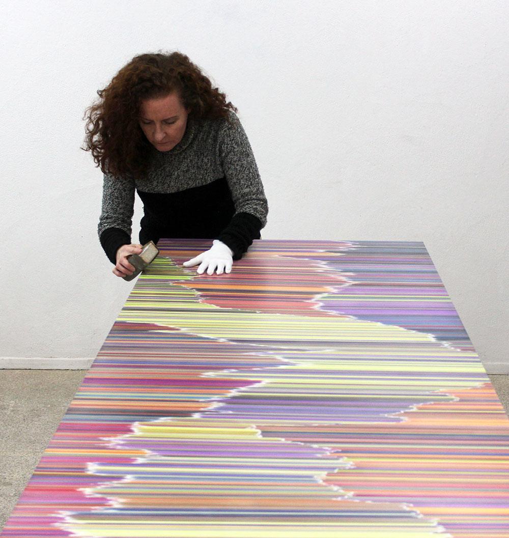 Doris Marten - BL-AD No.15 by Doris Marten - Abstract painting ...