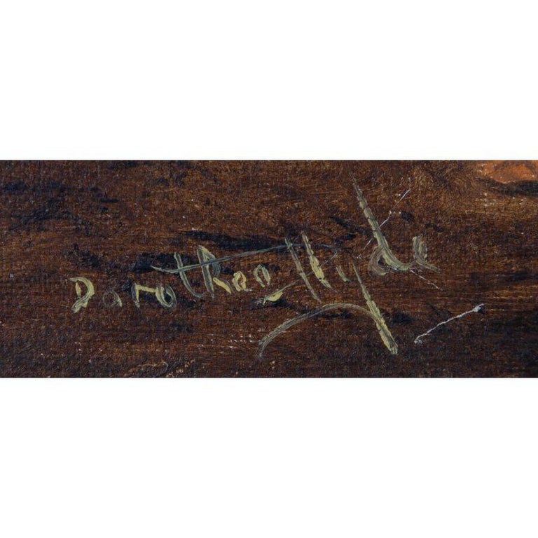 Dorothea Hyde - Dorothea Hyde - Contemporary Oil, Horses In The Creek ...