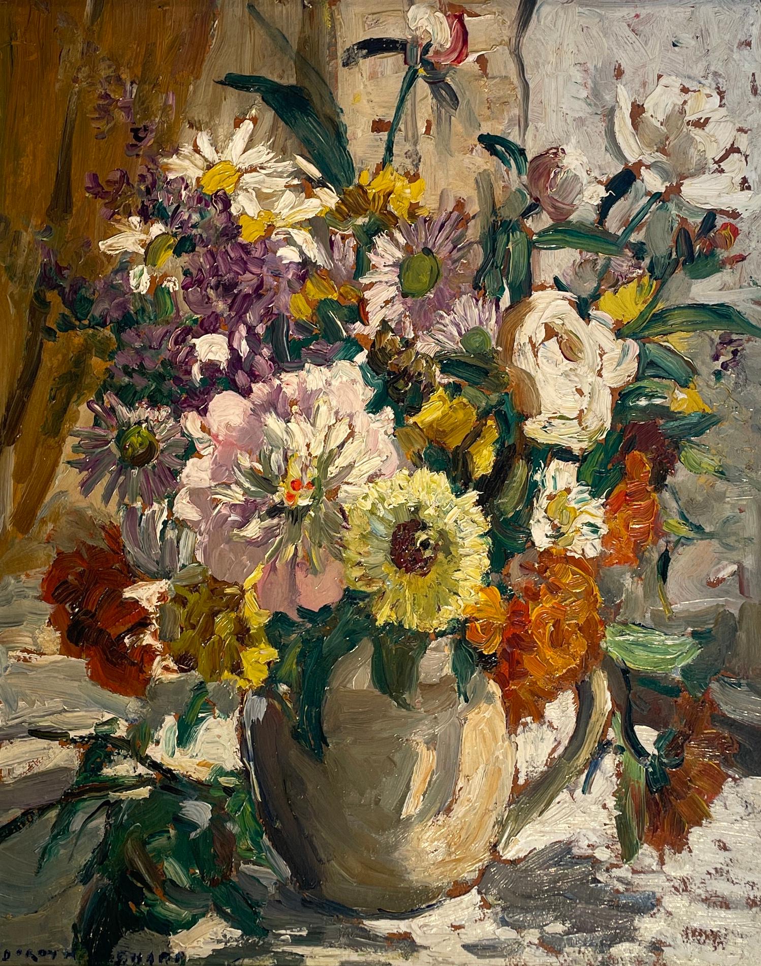 Dorothea Sharp - ''Summer Bouquet'' Impressionist Still life Painting ...