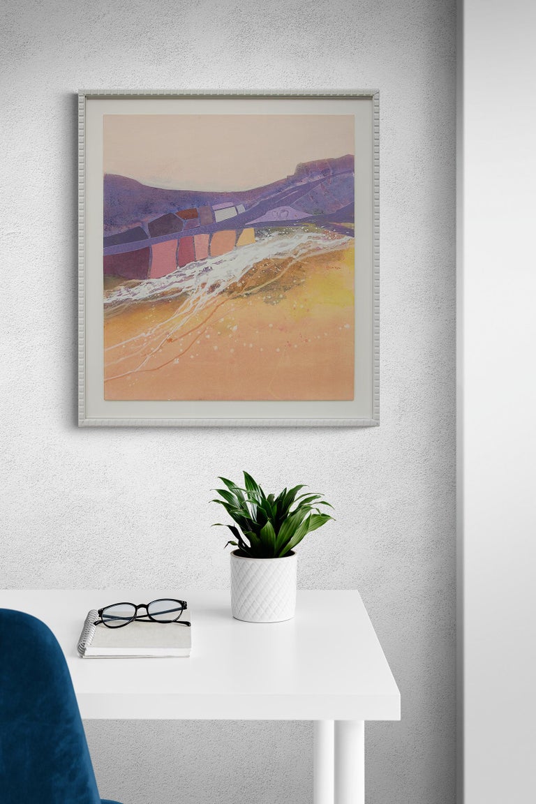 Dorothy A. Talbott - Abstract Colorado Landscape, 1980s American ...