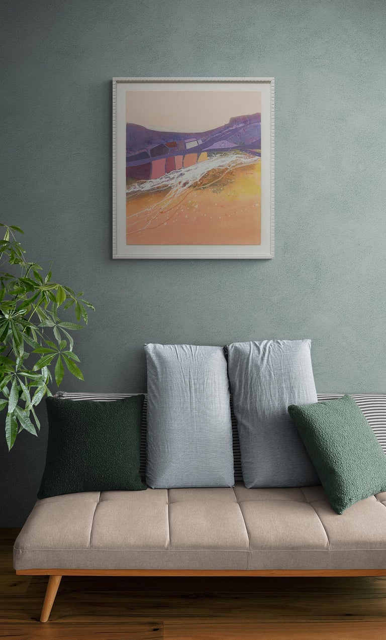 Dorothy A. Talbott - Abstract Colorado Landscape, 1980s American ...