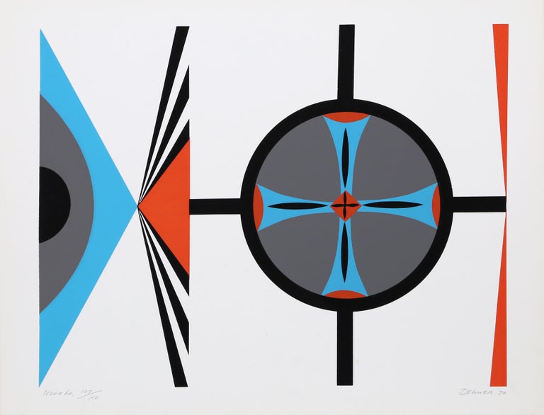 Dorothy Dehner - "Navaho", 1970, Silkscreen by Dorothy Dehner For Sale ...