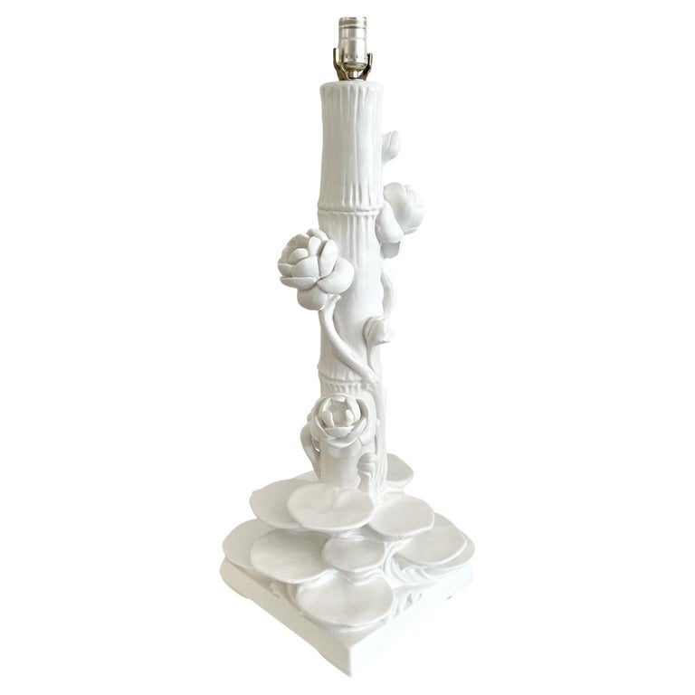 Dorothy Draper Botanical Very Large Table Lamp For Sale at 1stDibs