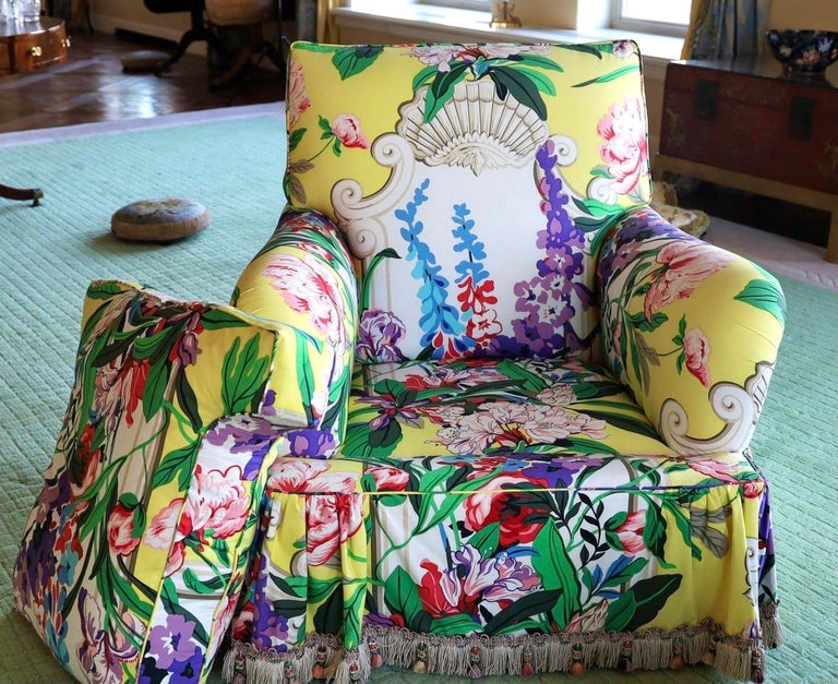 Dorothy Draper Hollywood Regency Armchair Pair, Carleton Varney, Down ...