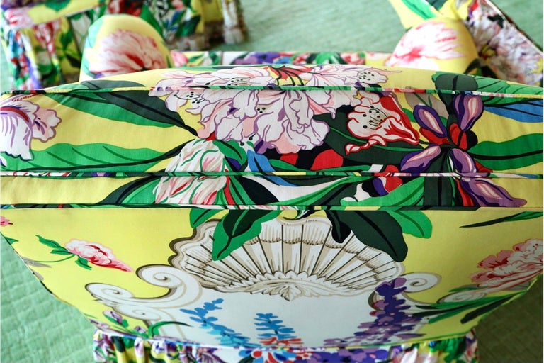 Dorothy Draper Hollywood Regency Armchair Pair, Carleton Varney, Down ...