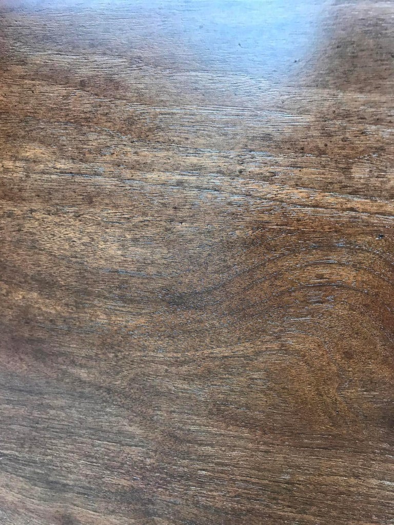 Dos Gallos Studio Custom Walnut Modern Coffee Table For Sale at 1stDibs