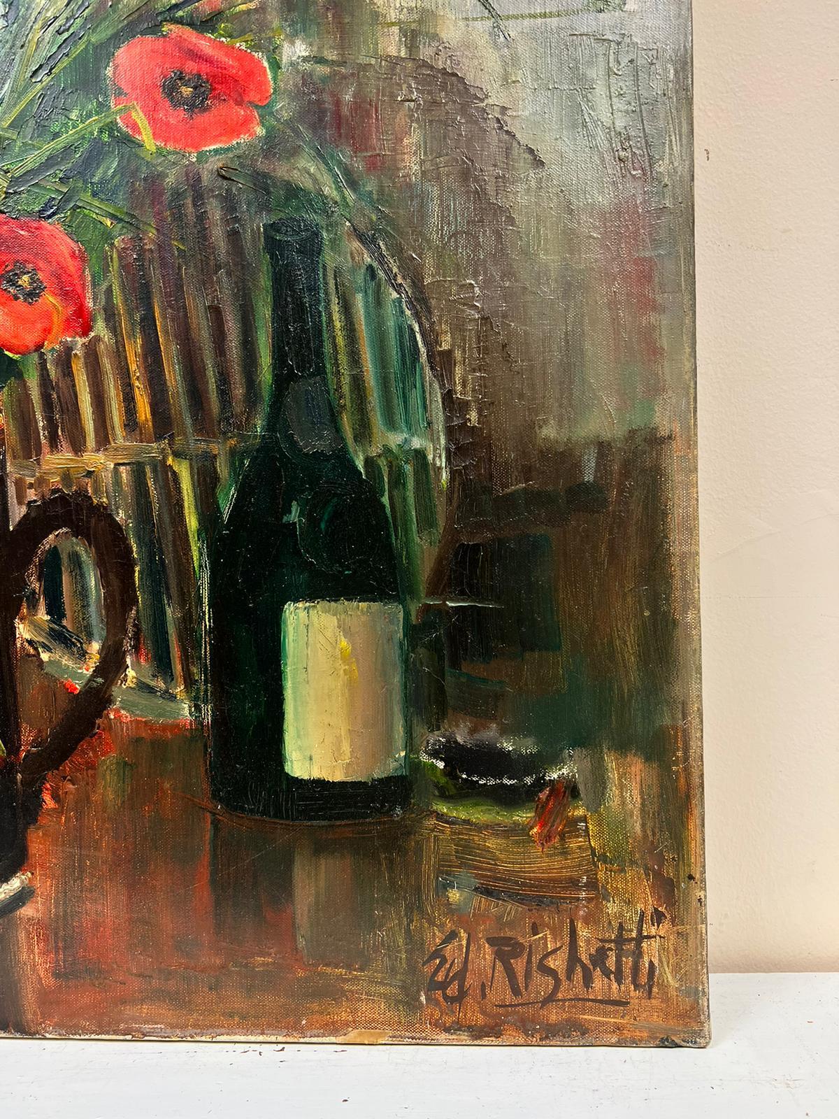 Édouard Righetti (1924-2001) - Huge 1970's French Post-Impressionist ...