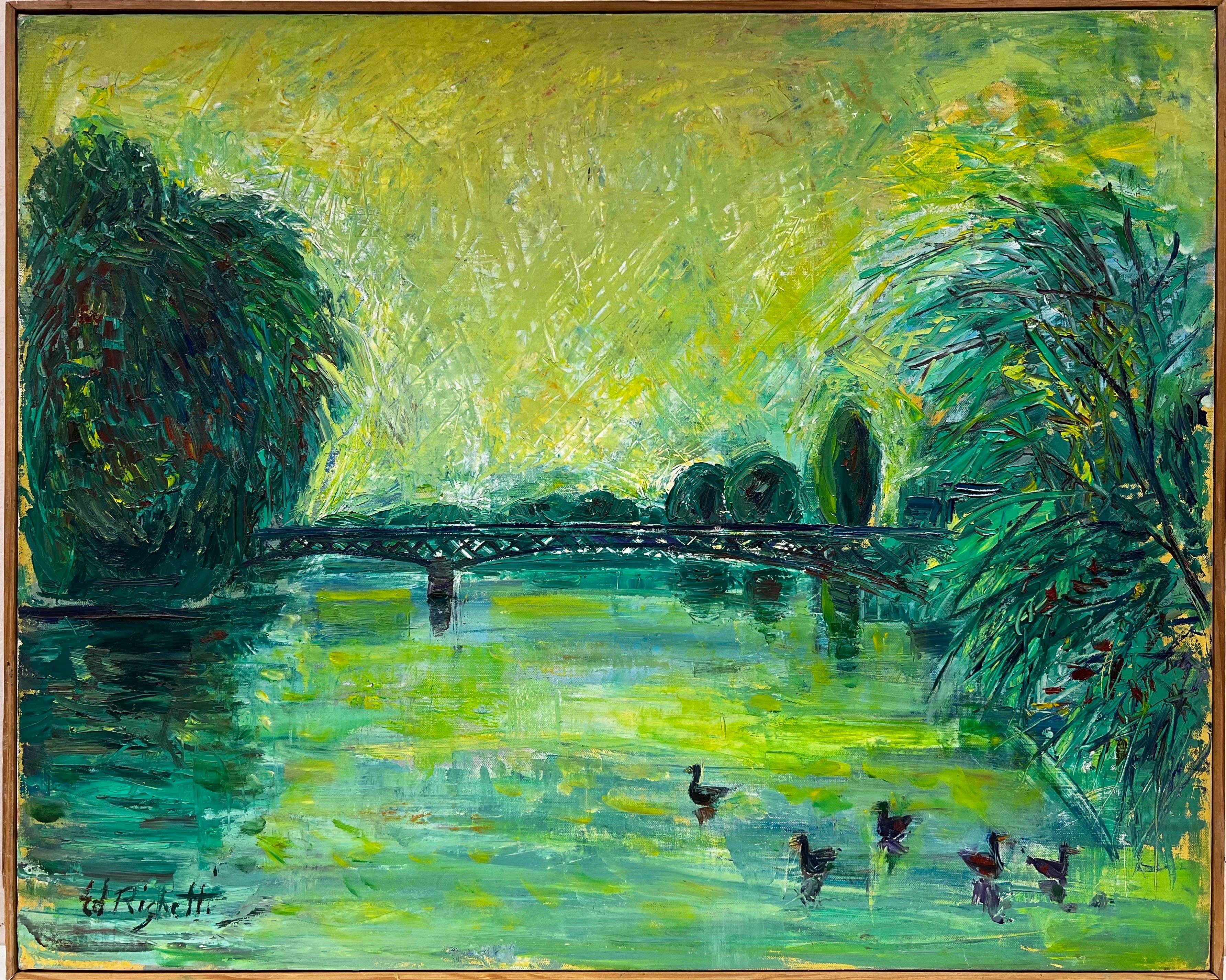 Édouard Righetti (1924-2001) - Large 20th Century French Expressionist ...