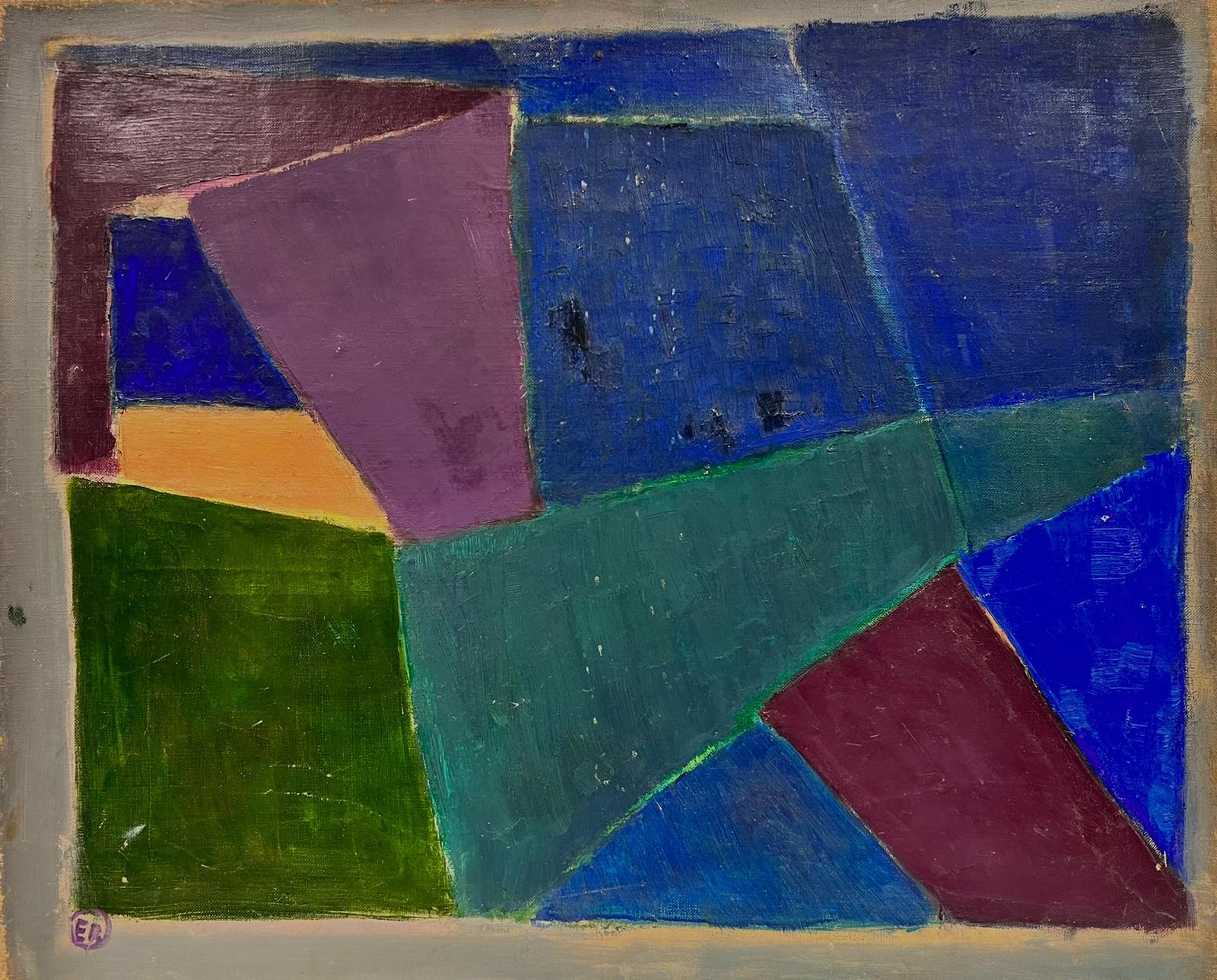 Édouard Righetti (1924-2001) - 1960s French Bright Abstract Amazing ...