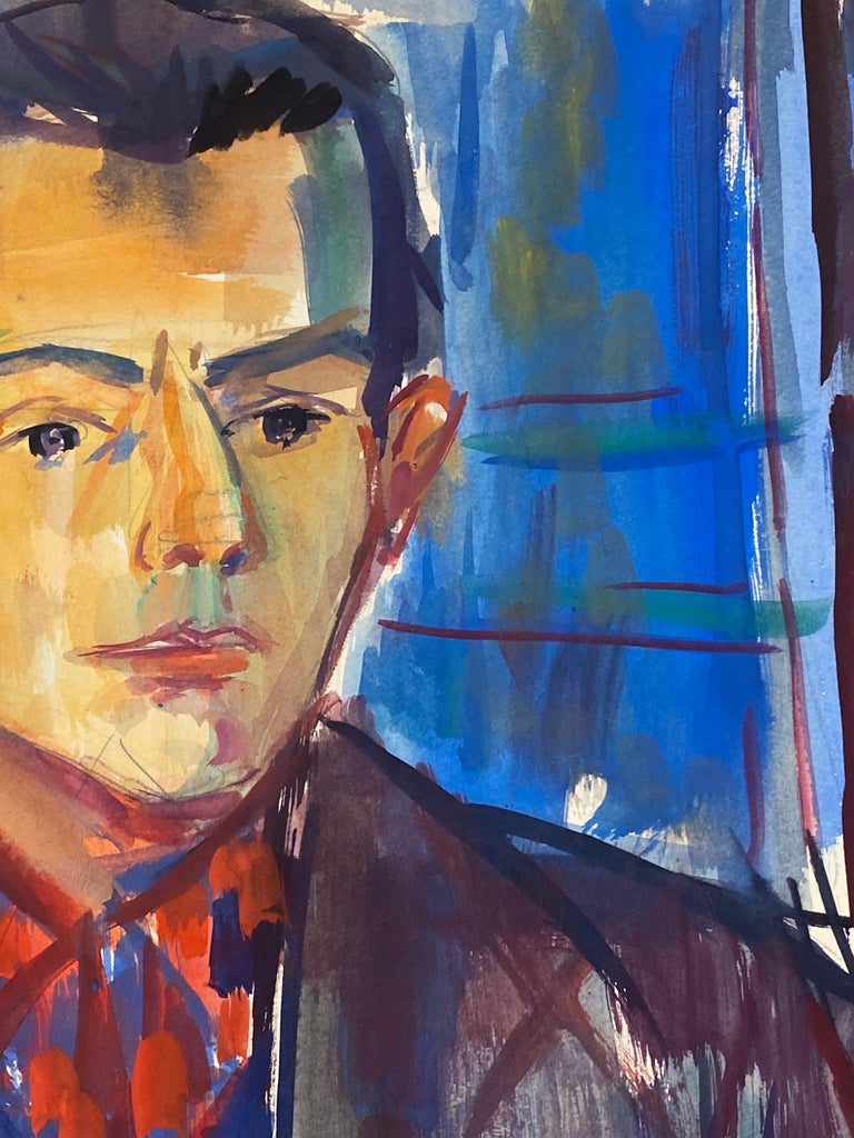 Édouard Righetti (1924-2001) - Original French Mid Century Watercolour ...