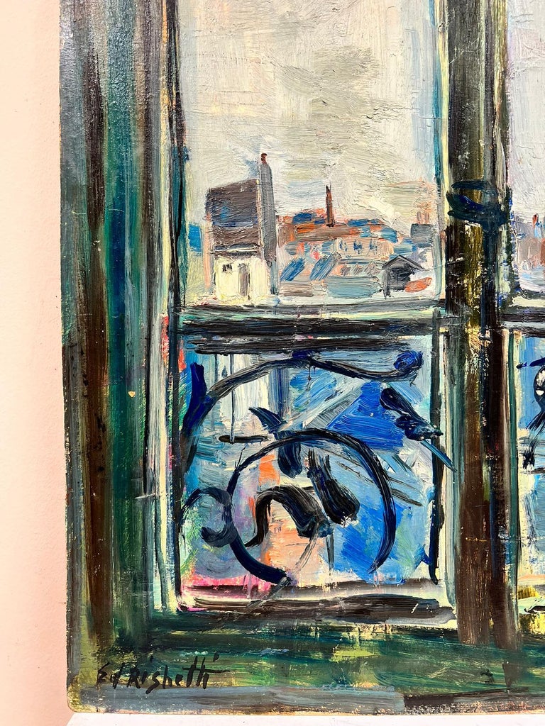 Édouard Righetti (1924-2001) - Superb 20th Century French Signed Oil ...