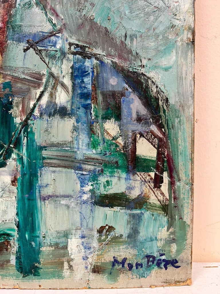 Édouard Righetti (1924-2001) - Superb 20th Century French Signed Oil ...