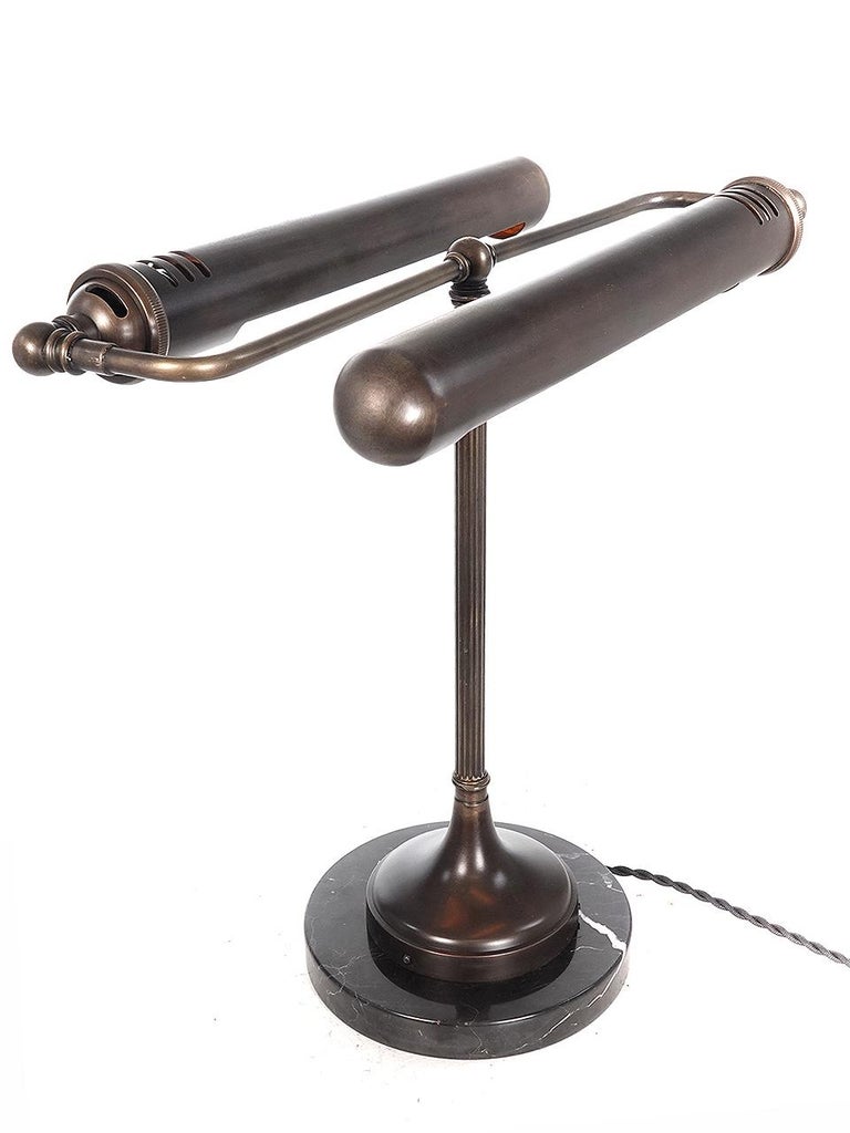 Double Bank Desk Light For Sale at 1stDibs