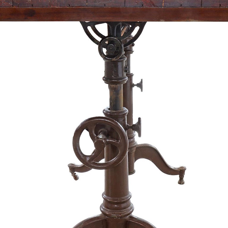 Double Base Drafting Table at 1stDibs