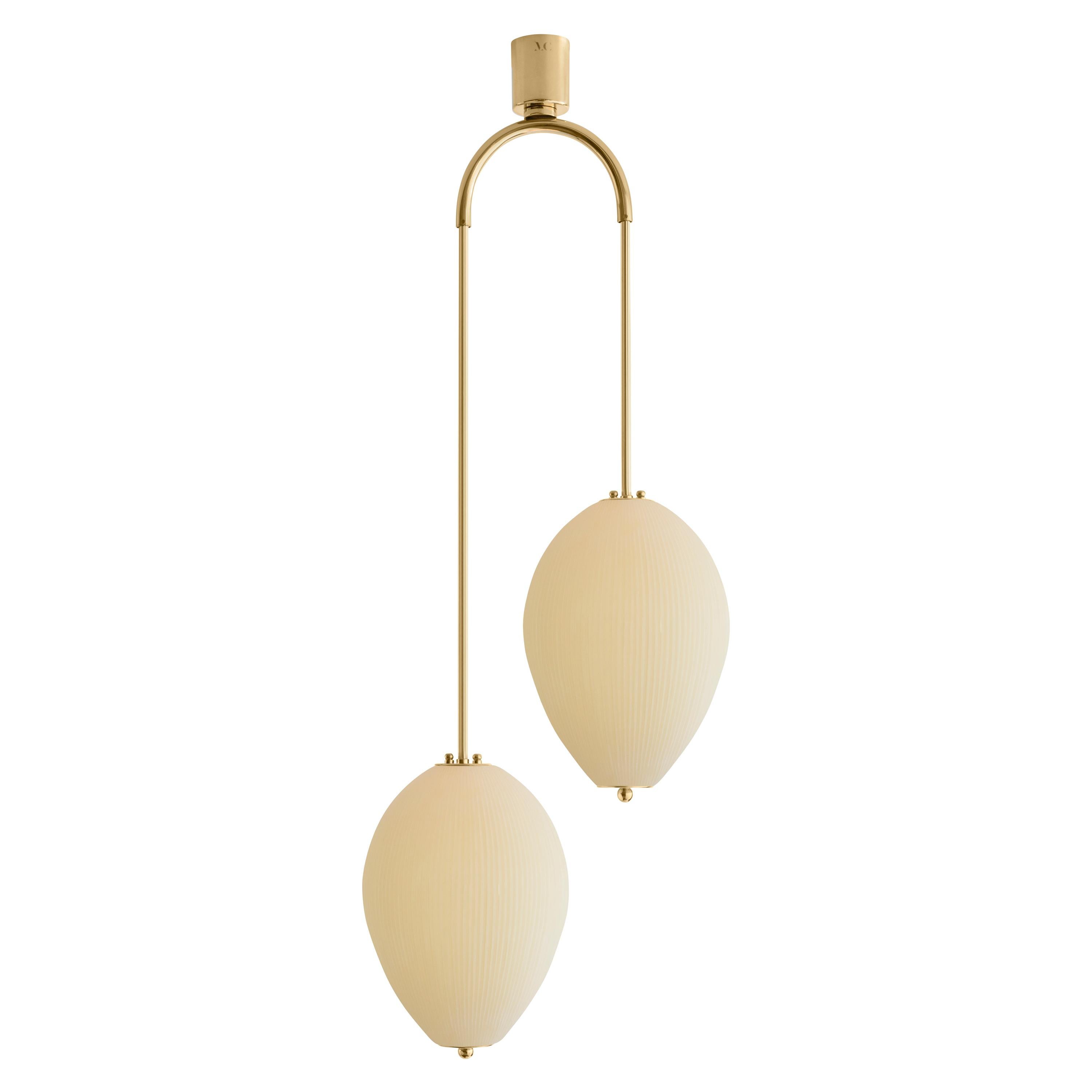 Moderne Style Double-Tiered Chandelier For Sale at 1stDibs
