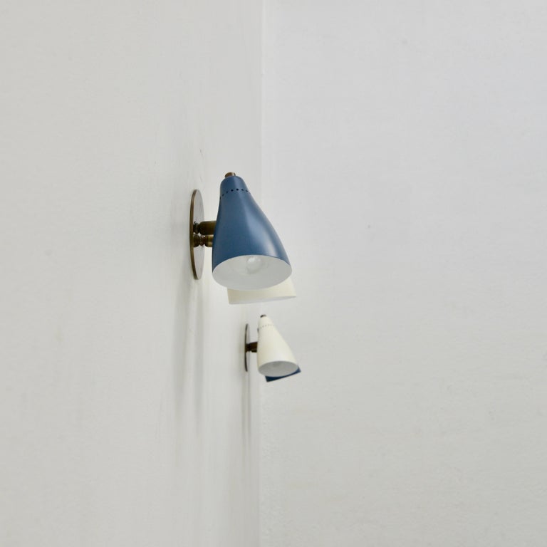 Double Cone Articulating Sconces at 1stDibs