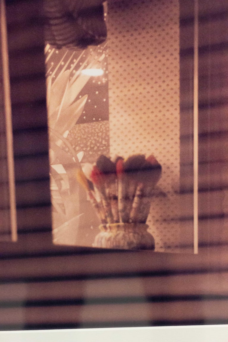 Double Exposure Color Photograph of an Interior For Sale at 1stDibs