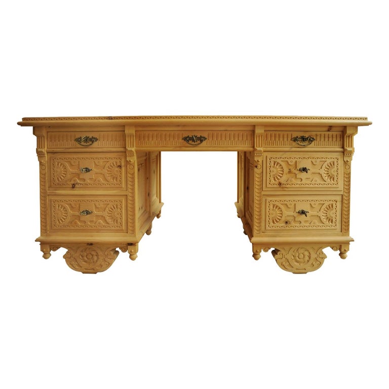 Double-Face Desk For Sale at 1stDibs