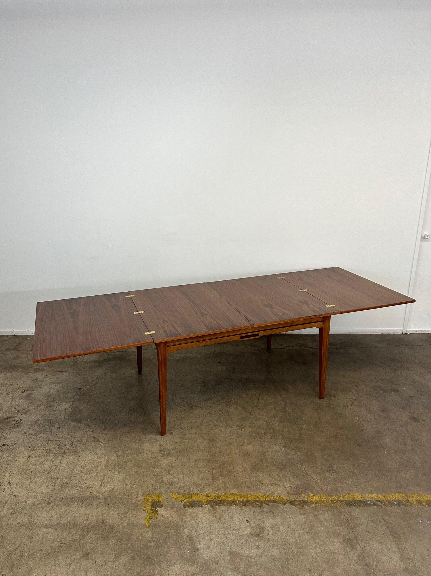 Double Flip Top Dining Table at 1stDibs