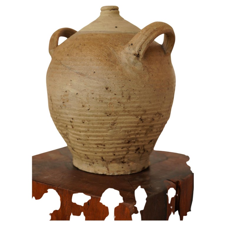 Double Handled Earthenware Jug For Sale at 1stDibs