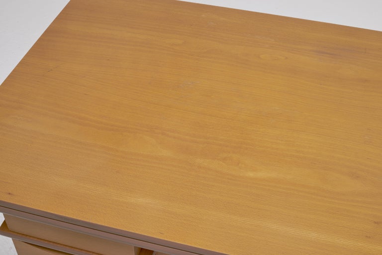 Double Pedestal Desk Designed by Terence Conran, circa 1990’s For Sale ...