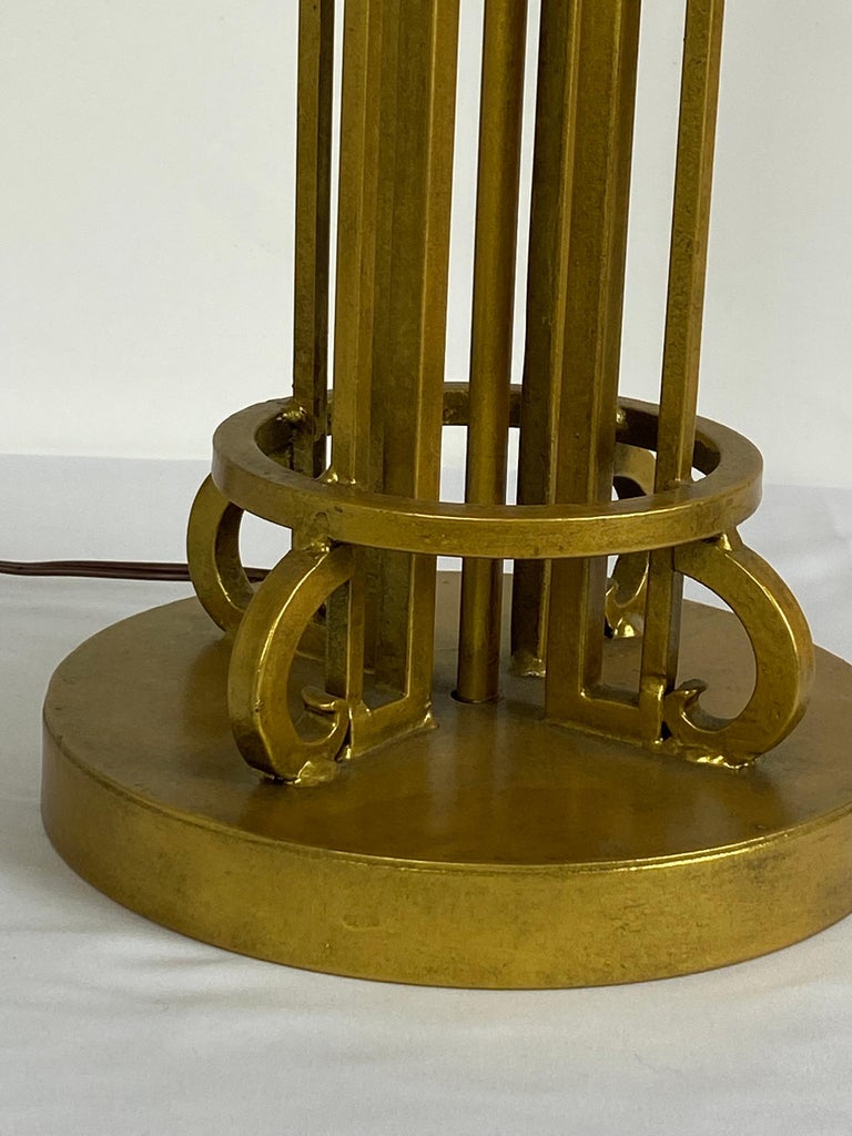 Double Scroll Table Lamp For Sale at 1stDibs