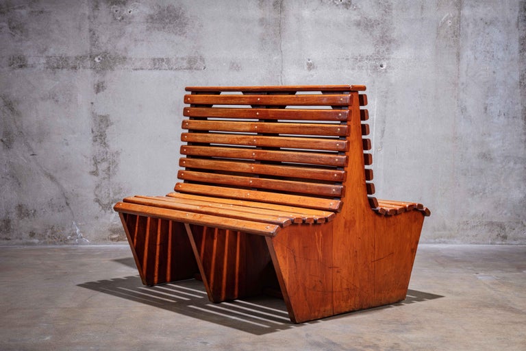 Double Sided Bench For Sale at 1stDibs | double sided bench seating, double bench, two sided bench