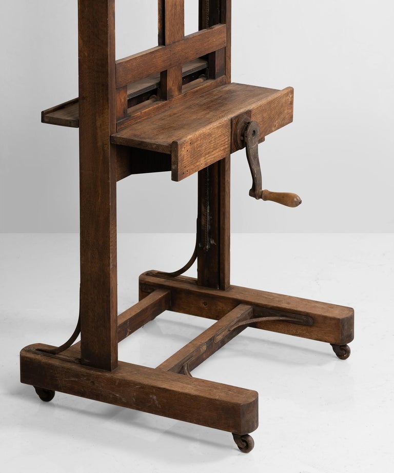 Double Sided Easel, England, 19th Century at 1stDibs