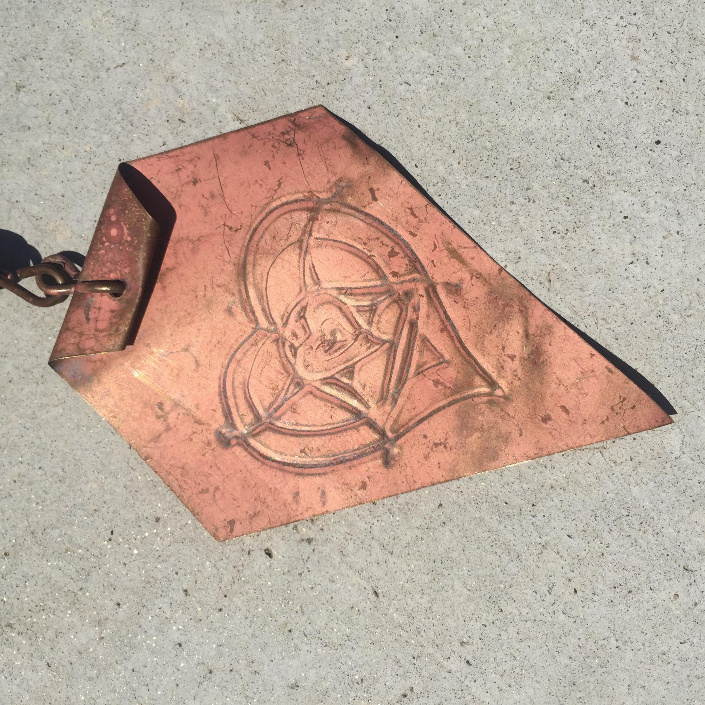 Double Wind Bell in the Style of Paolo Soleri at 1stDibs