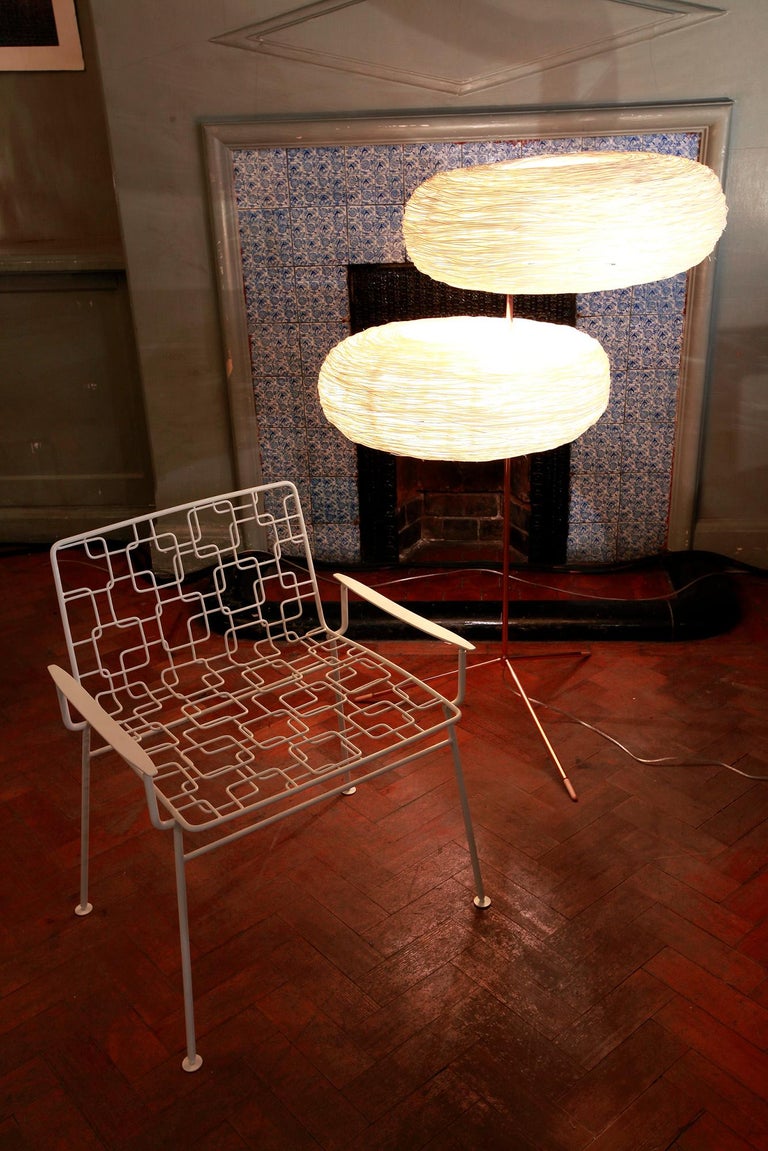 Double World by Ango, Double Rattan Hand-Woven Floor Lamp Design For ...