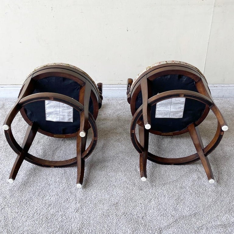 Double X Back Santa Fe Wooden Stools by Woodbridge Furniture Co. For ...
