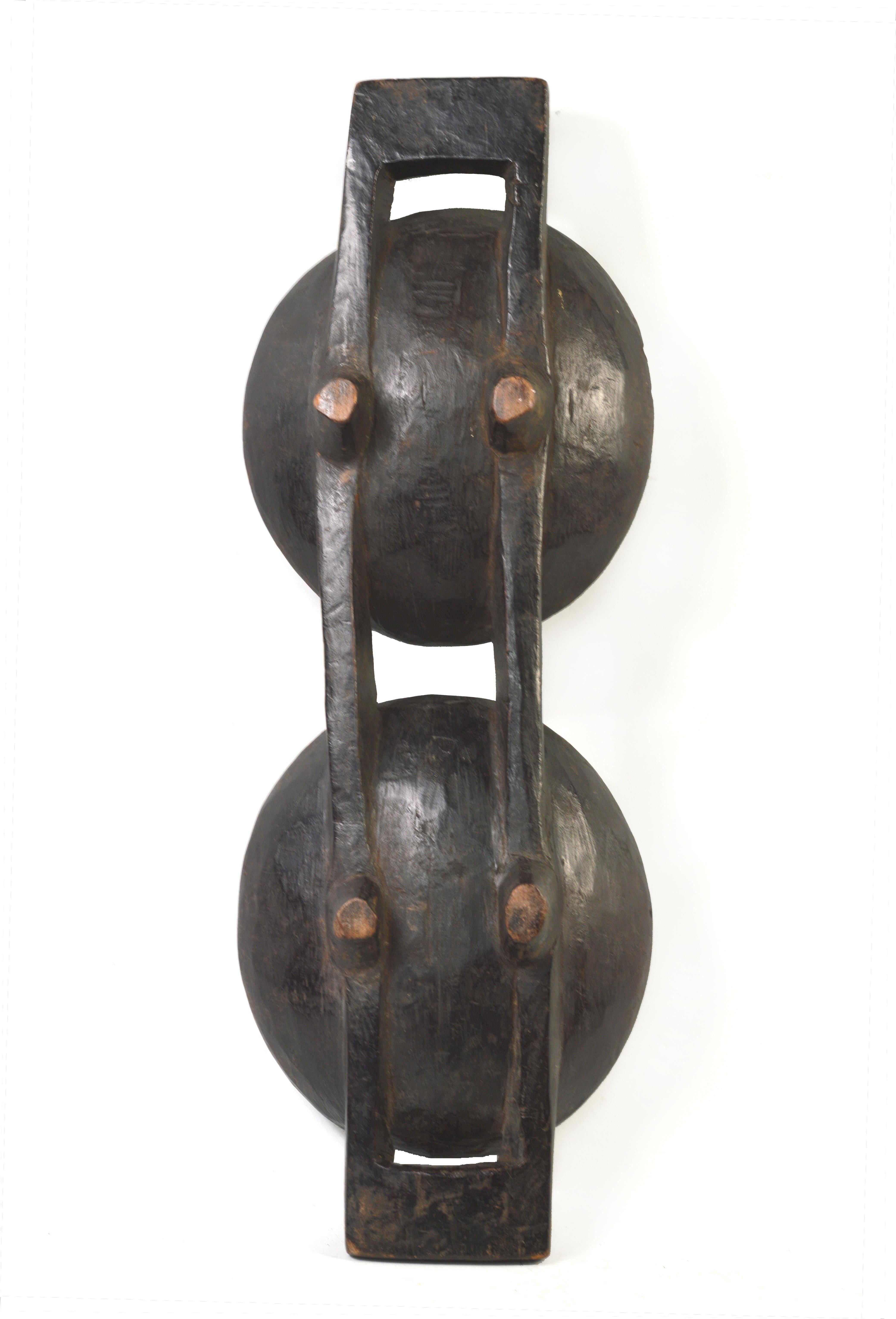 Double Zulu Ugqoko Meat Platter, Dark Wood For Sale at 1stDibs